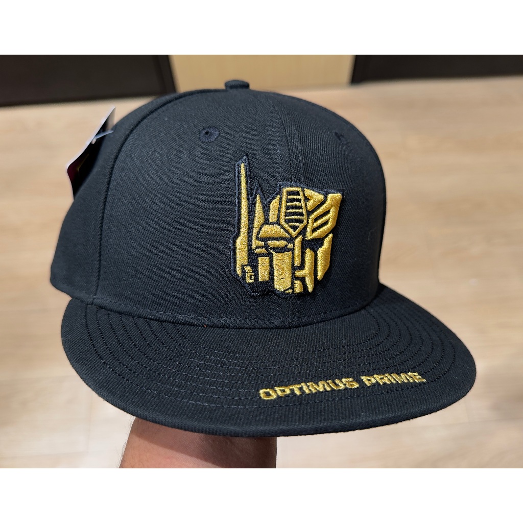New Era 59Fifty x Transformers Optimus Prime Black Fitted Cap 100% ...