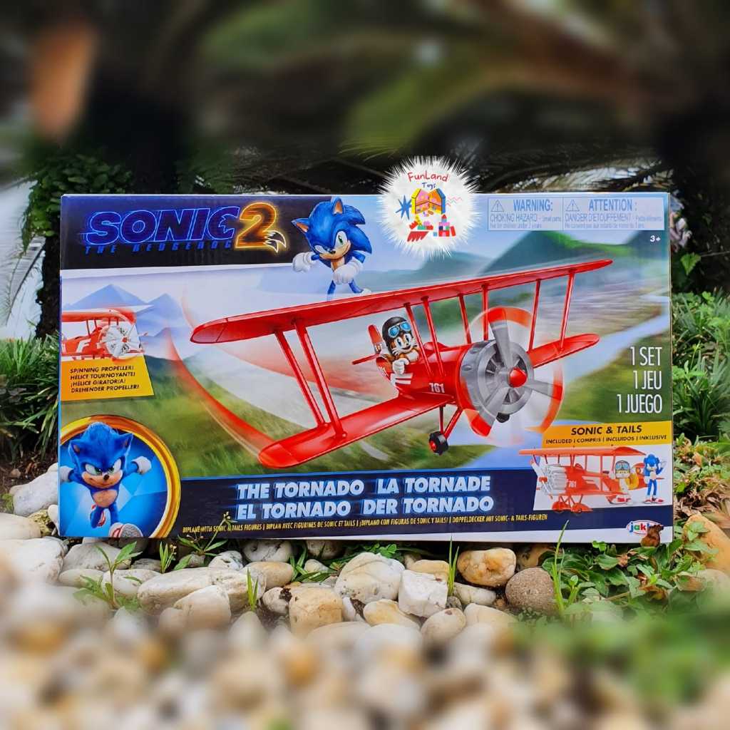 Sonic the Hedgehog 2 the Movie Tornado Biplane Playset | Shopee Malaysia