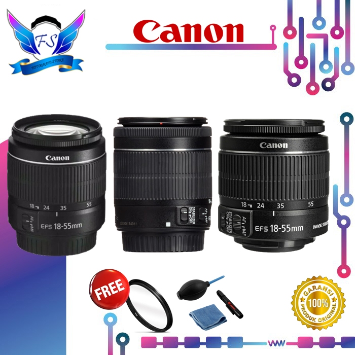 Canon EF-S DSLR Camera Lens 18-55MM IS STM - III - IS II | Shopee Malaysia
