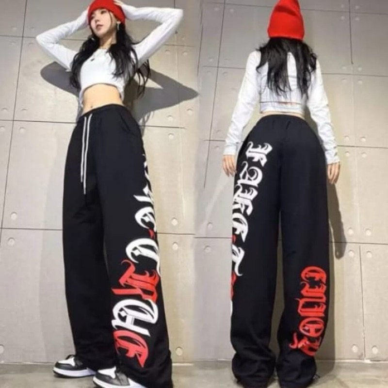 Joker Pants Jogger Pants Oversize Bottoms Culottes Sweat Pants Korean ...