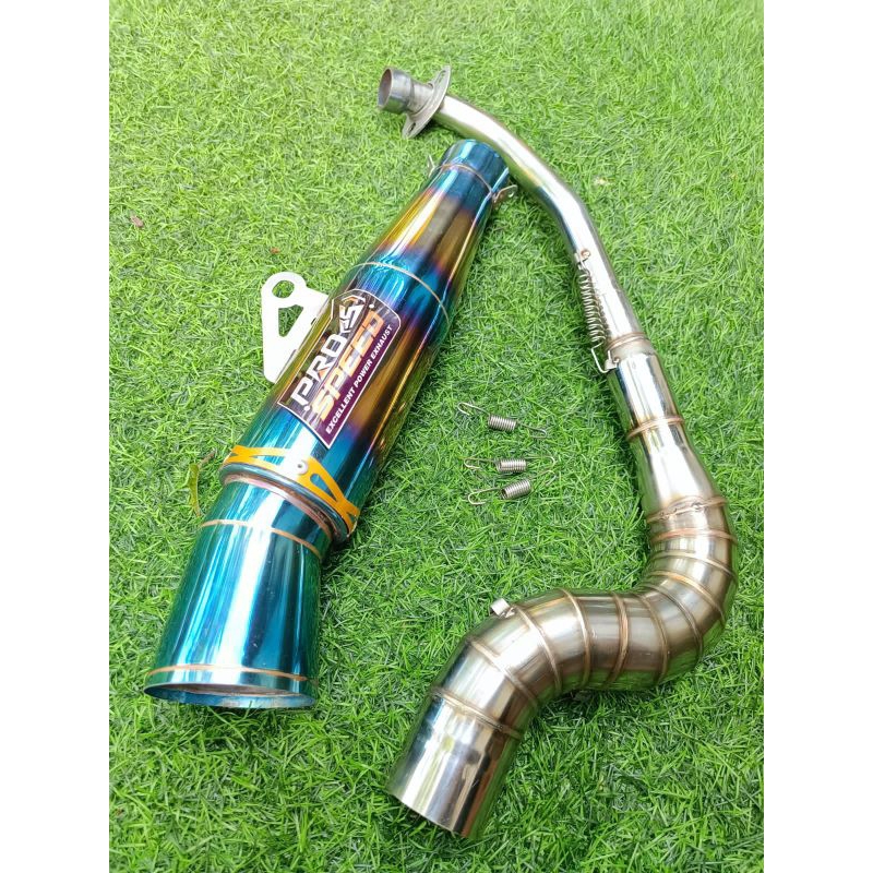 Pro speed Pipe canister contour open specs exhaust Pipe for Wave 125 ...