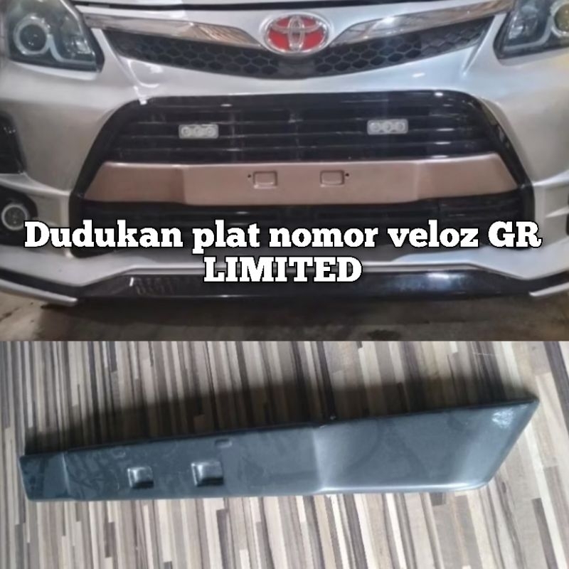 Veloz GR Number Plate Holder 2019 2020 2021 2022 - Car Plate Frame ...