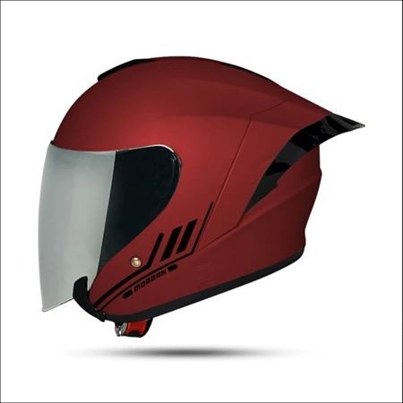 Mjm Morgan Marun Half Face Helmet-Handsome Package Spoiler Latest ...