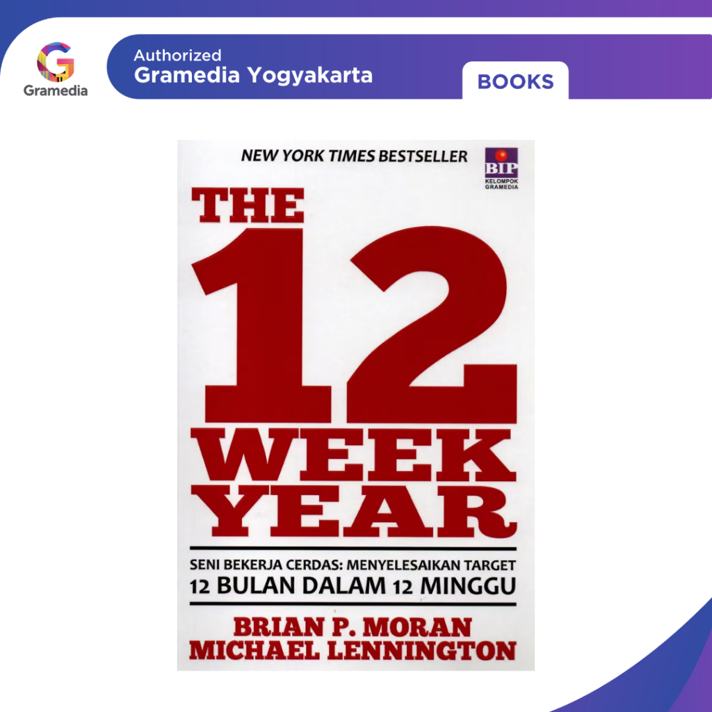 Gramedia Yogya - The 12 Week Year | Shopee Malaysia