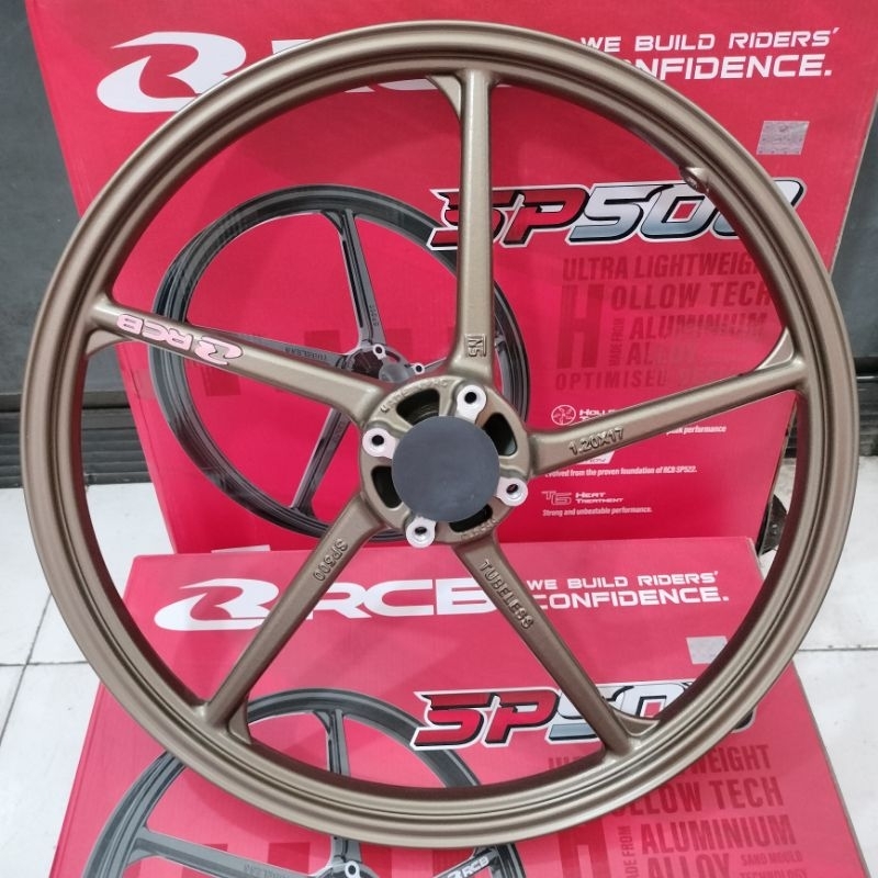 RCB Sp500 front rims only 120 x 17 Mio Jupiter Z Vega R dark bronze ...