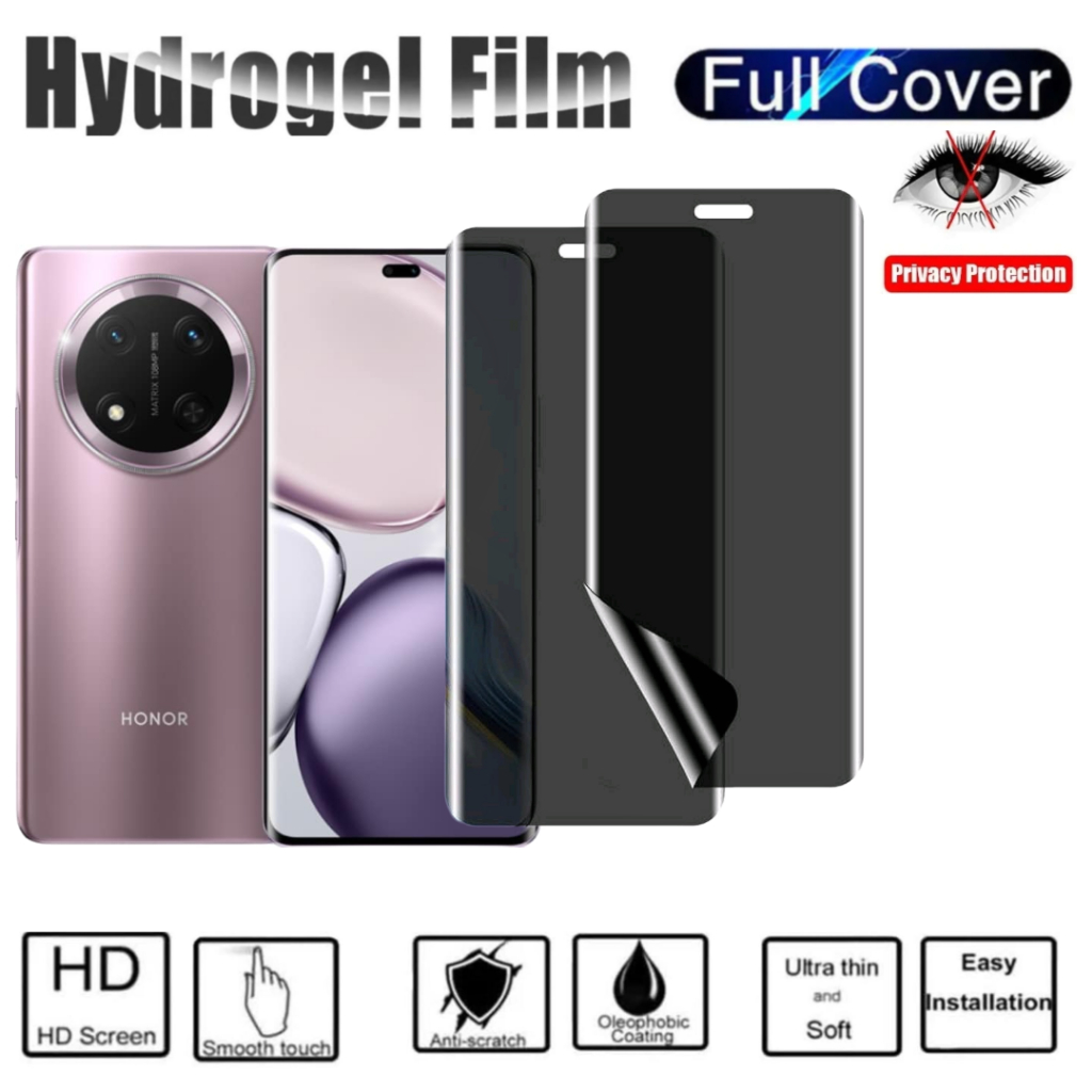 Hydrogel jelly anti spy privacy matte Honor X9 5G X9A 5G X9B 5G X9C 5G ...