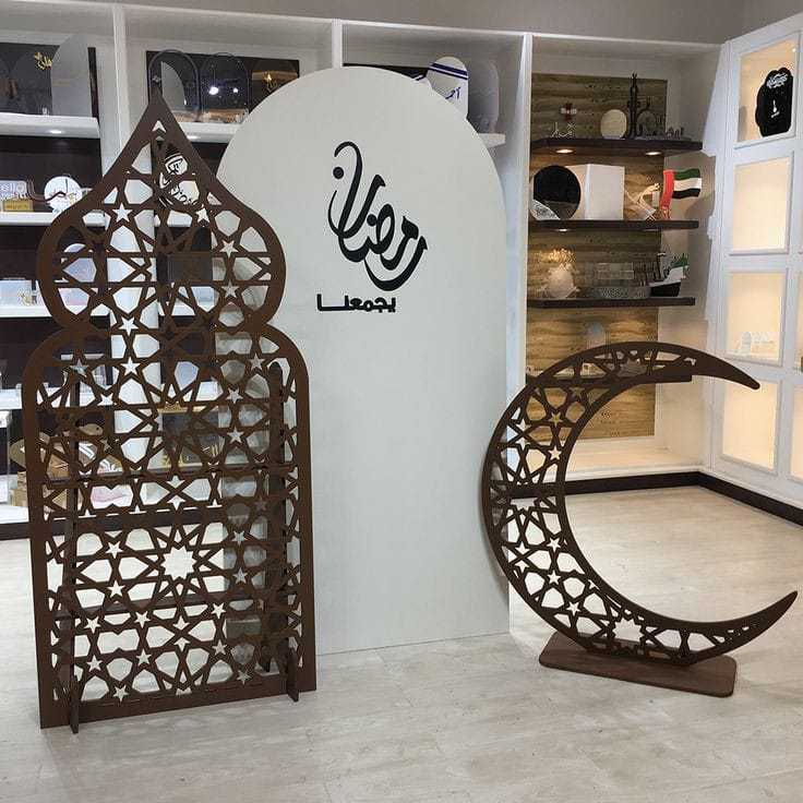 Cheapest Standing Mihrab Calligraphy for Prayer Room Aesthetic Luxury ...