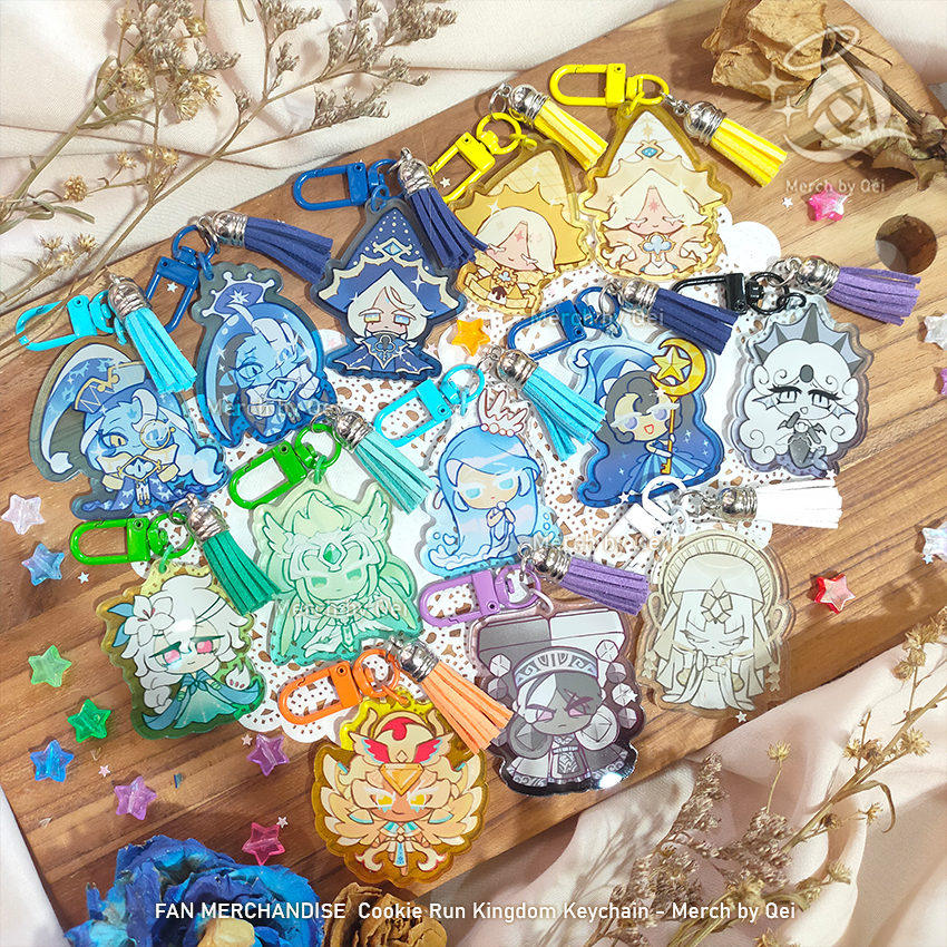 Keychain COOKIE RUN KINGDOM Fan Merchandise - MERCH BY QEI: Sage of ...