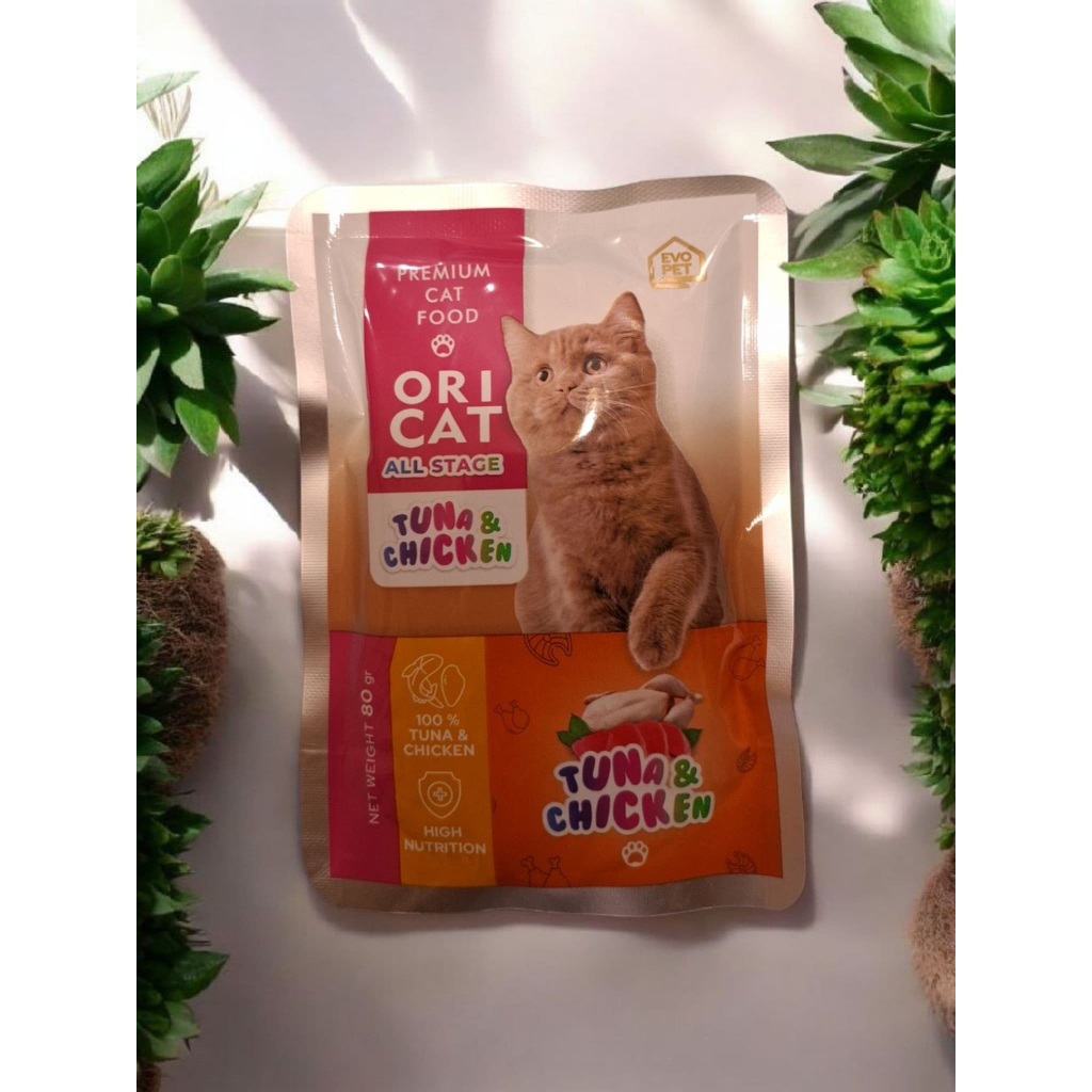 Oricat All Stage Wetfood - Wet Food for Cats of All Ages Tuna & Chicken ...