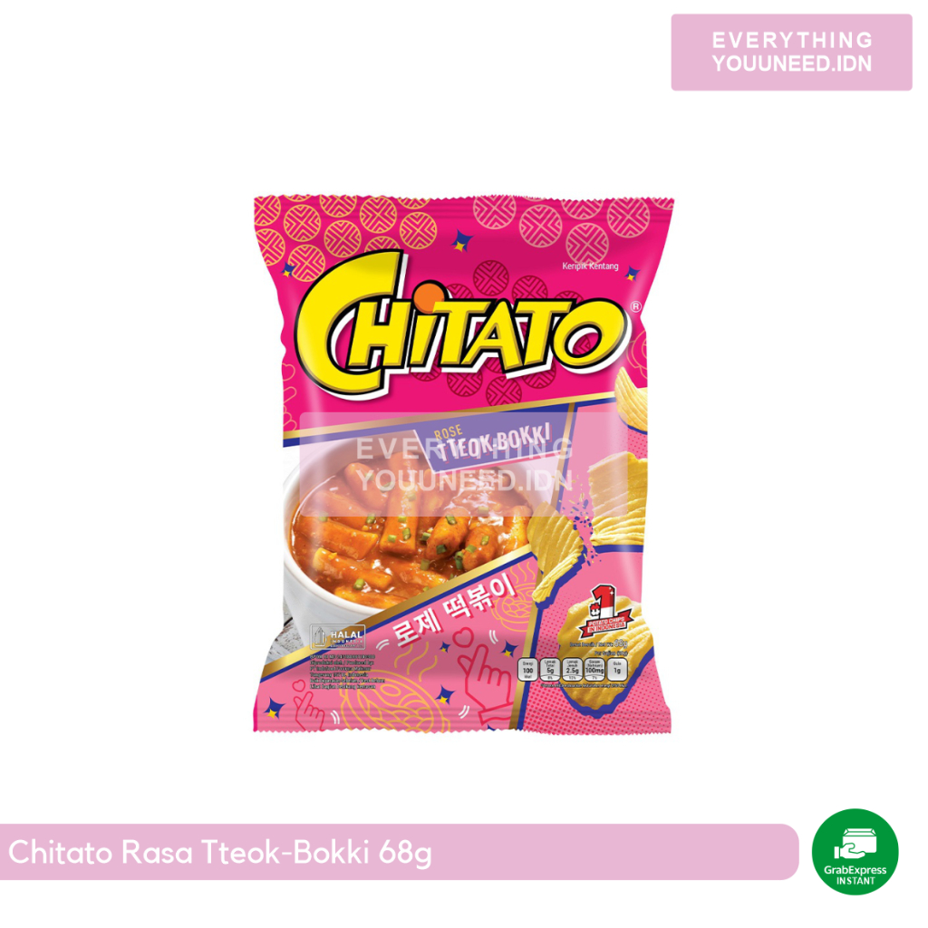 Chitato Tteok-Bokki Flavor 68g | Shopee Malaysia