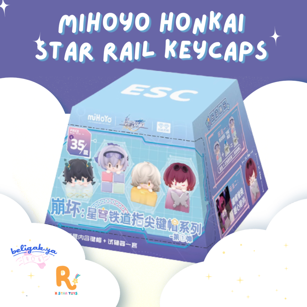 Mihoyo Honkai Star Rail Keycaps HSR Original | Shopee Malaysia