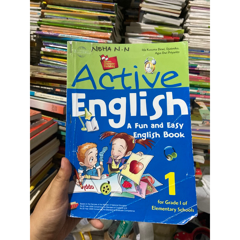 Active english a fun and easy english book for grade 1 | Shopee Malaysia