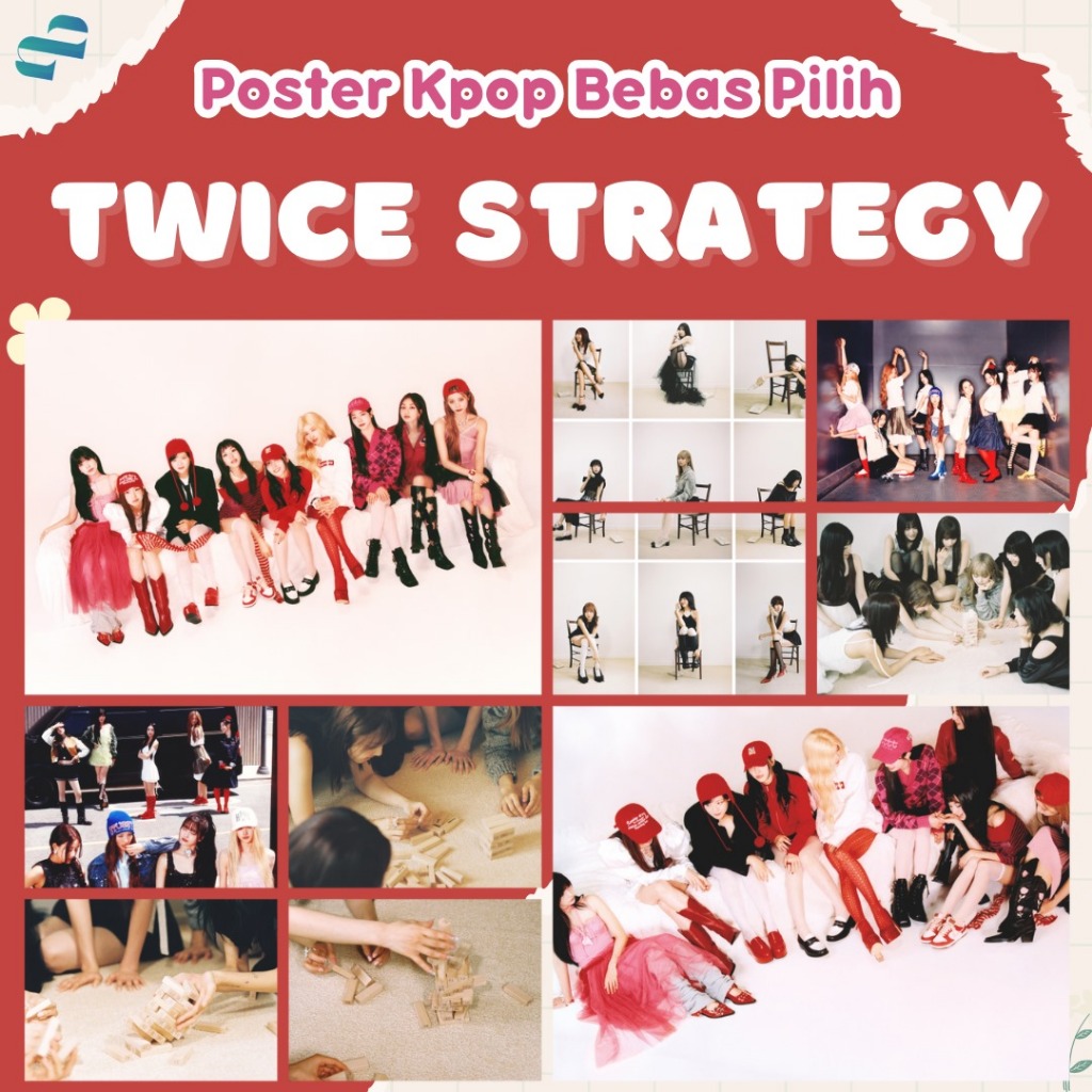 Twice STRATEGY Poster (Part 3) - Kpop Poster A4 A5 A6 | Shopee Malaysia