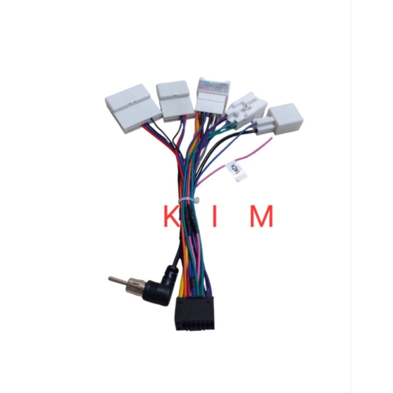 Android Head Unit Socket For TOYOTA Double DIN PNP | Shopee Malaysia