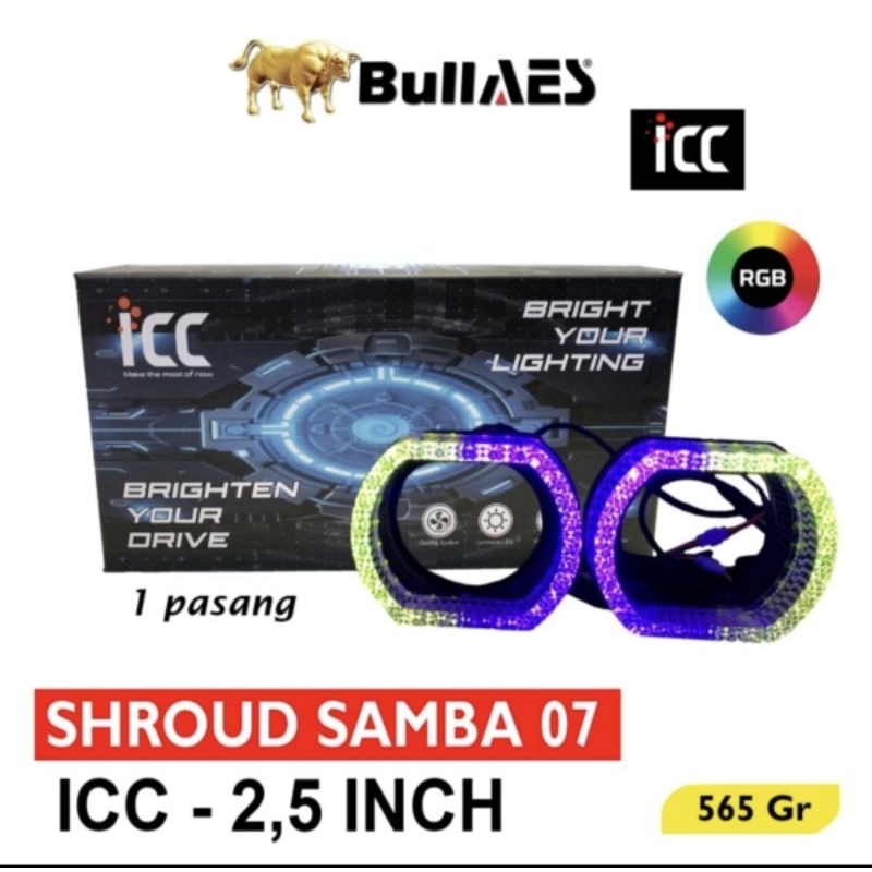 Shroud 5D BMW 2,5 INCH RGB Matrix Lazy PAIR OF 2PCS | Shopee Malaysia