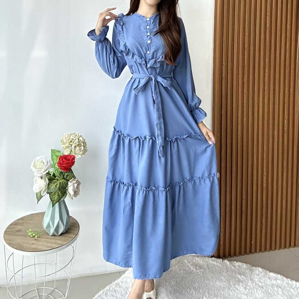 RX FASHION - RIKATA MAXI DRESS WOMEN'S EID DRESS/ -PN Maxi Dress Long ...
