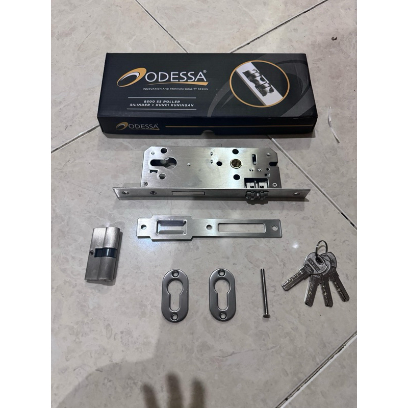 Body Pelor Odessa 8500 Stainless Laker Butterfly Lock Tarung | Shopee Malaysia