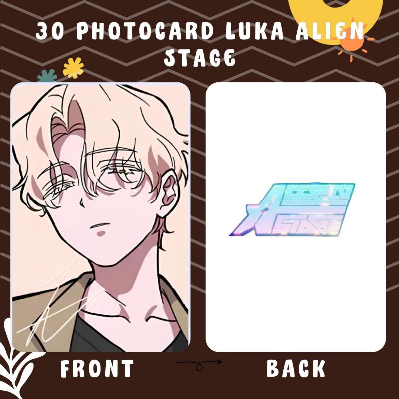 [30 PCS] 2 SIDED ALIEN STAGE PRINTING WOUND PHOTOCARD | Shopee Malaysia