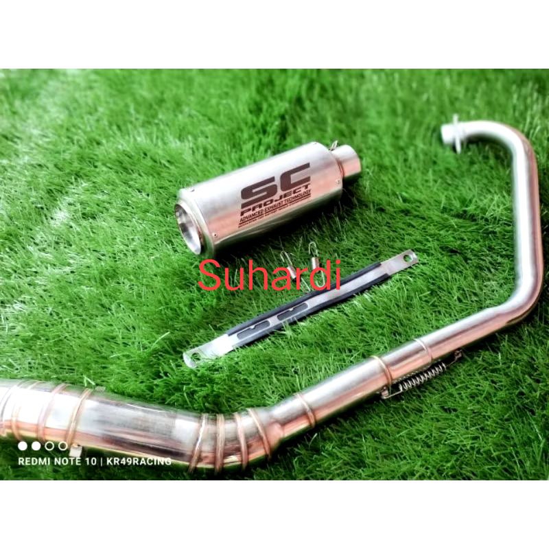 Exhaust Pipe SC PROJECT for Yamaha M-slaz, R15 v1 v2 2014-2016, All new ...