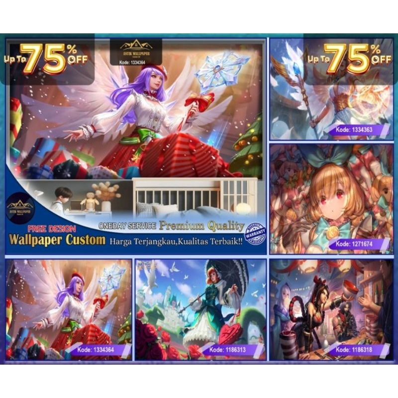 Custom 3D Mobile Legends Wallpaper - Wall Wallpaper - Custom Wallpaper ...