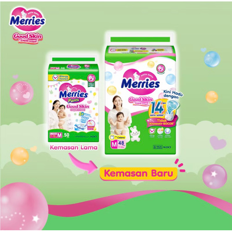 DIAPER MERRIES M34 | Shopee Malaysia