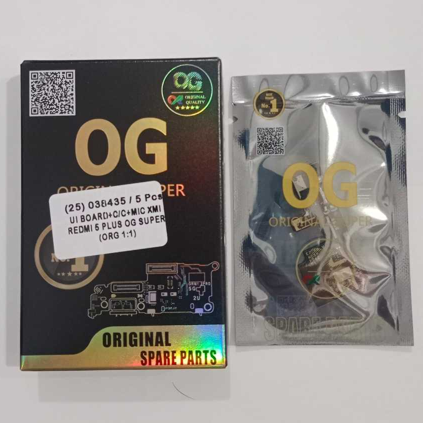 Uiboard+c/c+mic XMI REDMI 5 PLUS OG SUPER ORIG | Shopee Malaysia