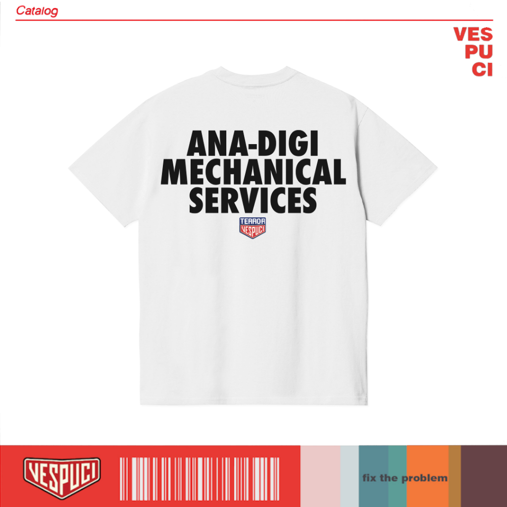 Vespage Merchandise X Terror Garage Ana-digi Mechanical Services ...