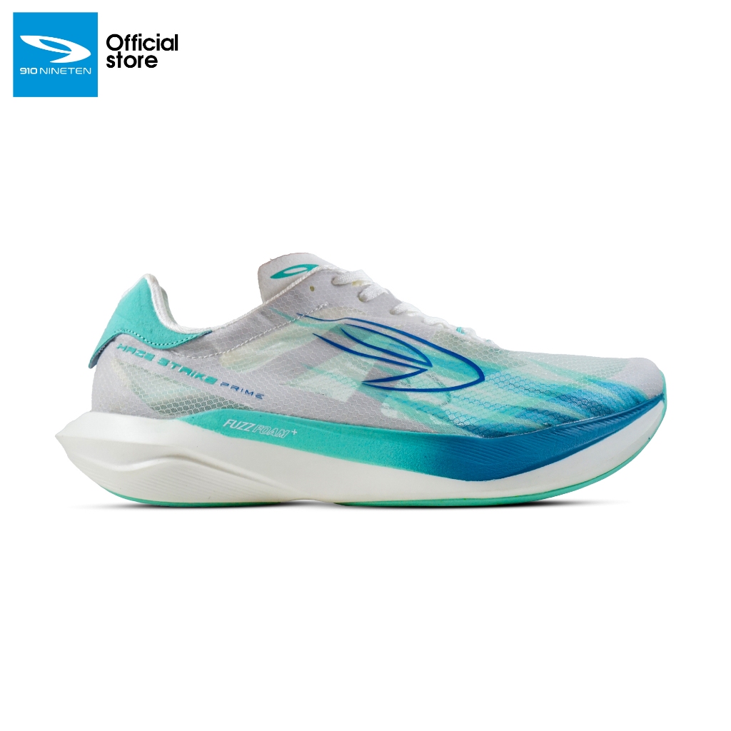 910 Nineten Haze Strike Prime Running Shoes - White/Blue/Mint | Shopee ...