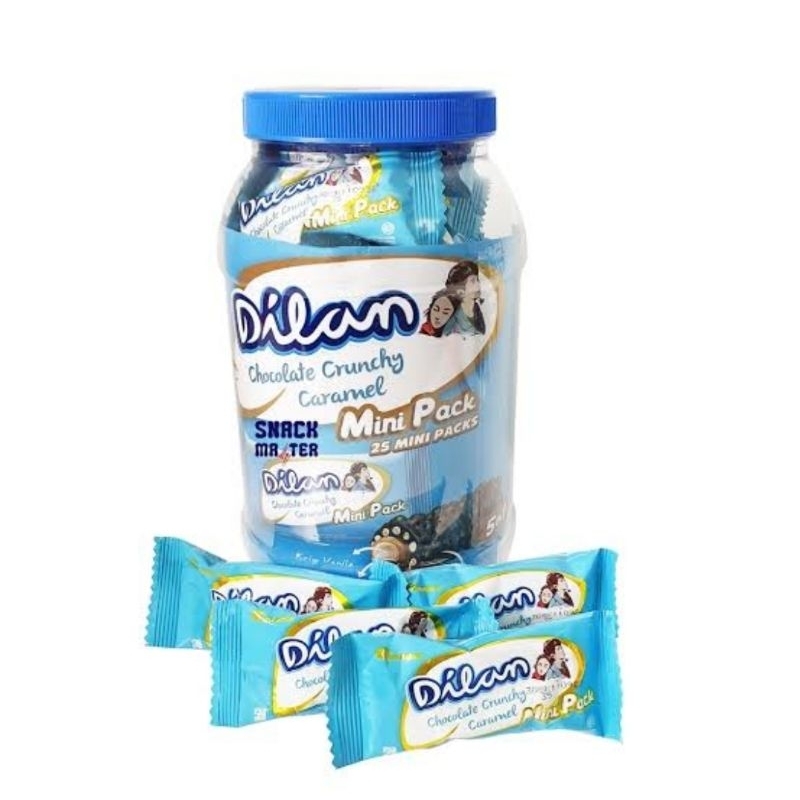 Dilan CHOCO CRUNCHY MINI PACK CONTAINS 25 PCS | Shopee Malaysia