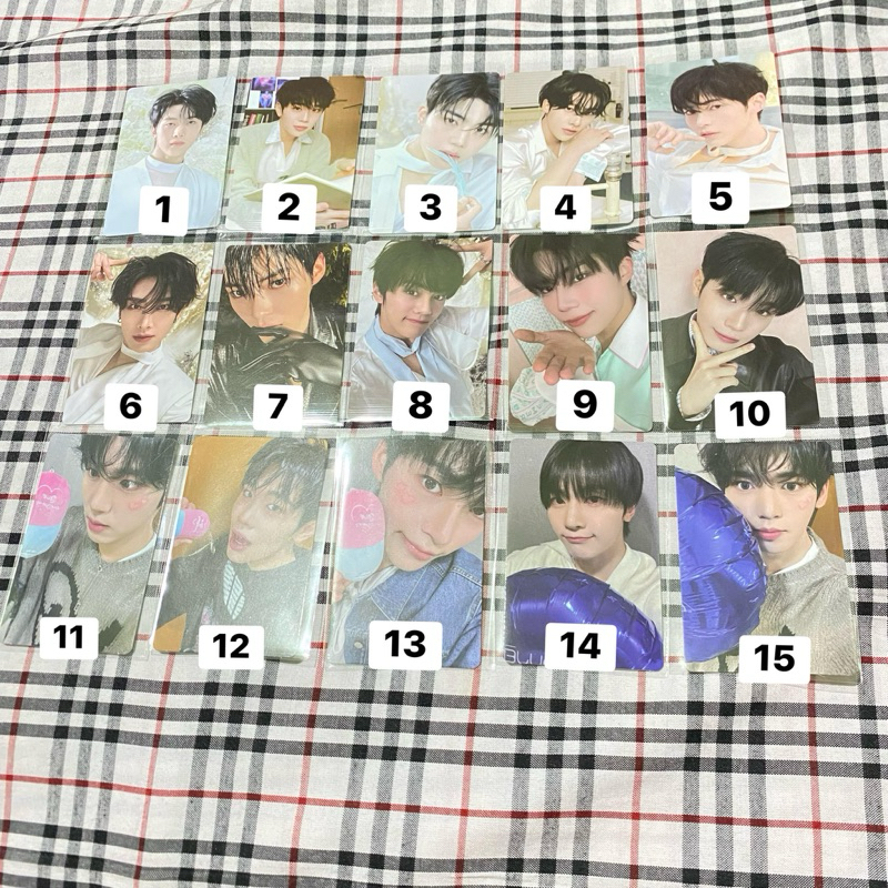 Pc PHOTOCARD ZB1 ZEROBASEONE HAN YUJIN ZHANG HAO SUNG HANBIN KIM JIWOONG SEK MATTHEW RICKY PARK ...