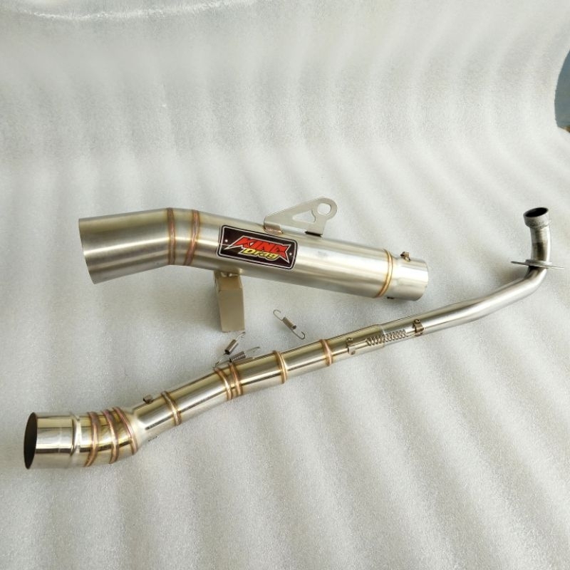 King DRAG SUPER OPEN SPEC pipe Canister tube type inlet 51mm 1set for ...