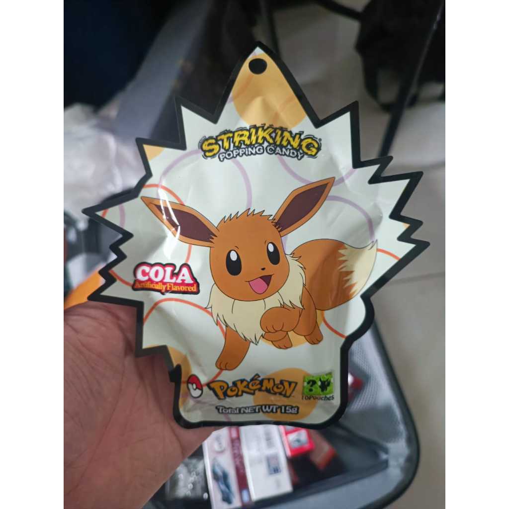 Pokemon Striking Popping Candy - Cola Eevee Original | Shopee Malaysia