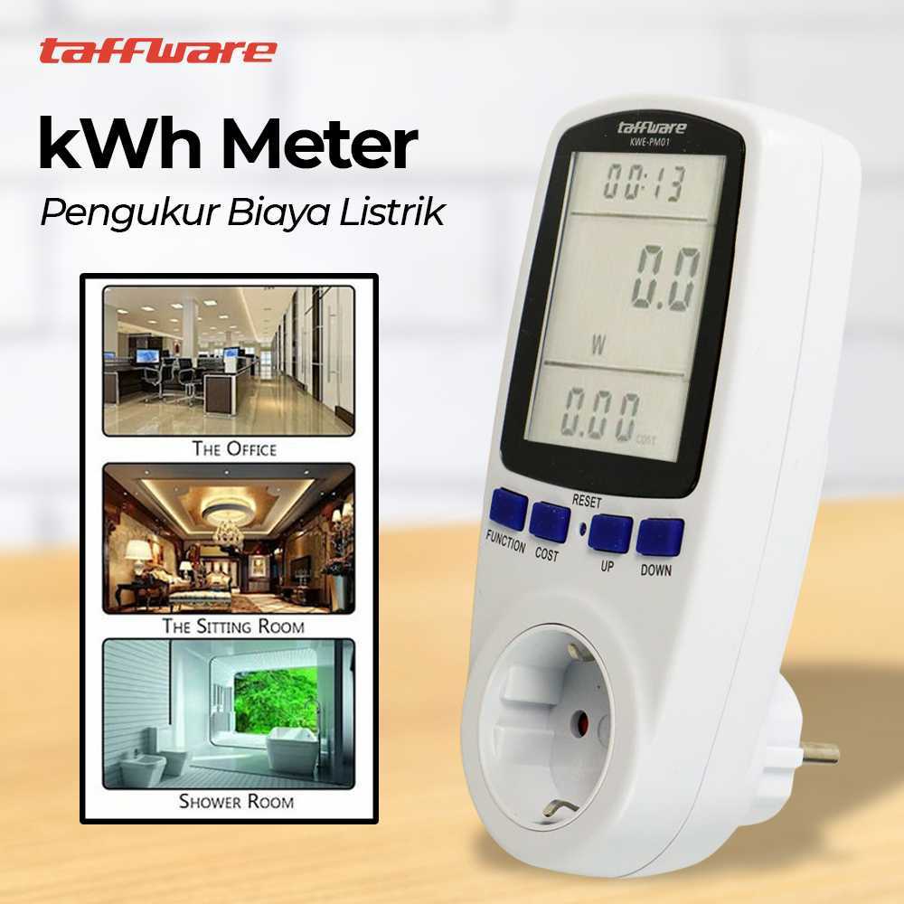 Taffware Measuring Tool Check kWh Meter Socket Digital Socket Watt Ampere Meter Volt Home ...