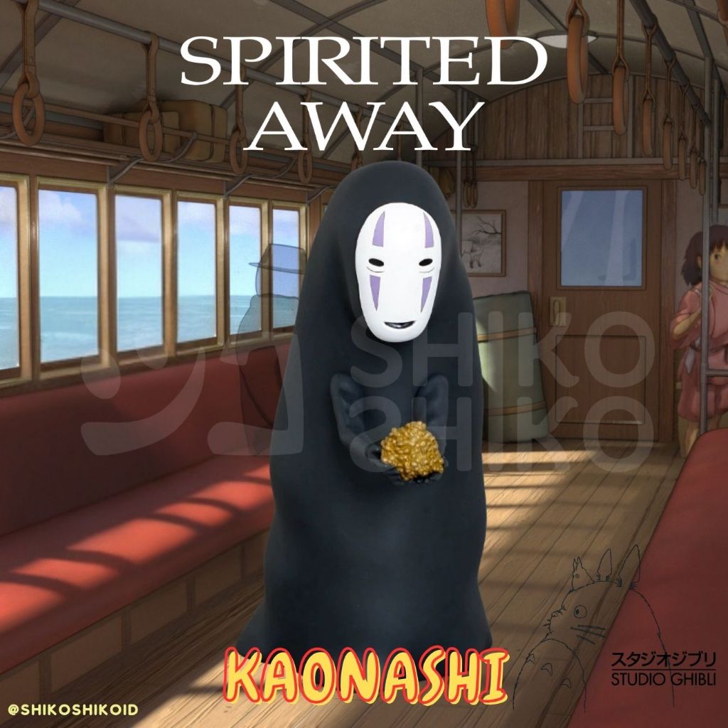 Fgkns Figure Kaonashi Holding Gold Provides Gold No Face Spirited Away ...