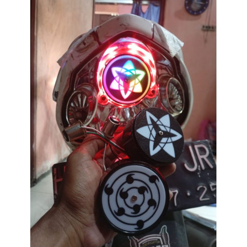 Jupiter Sharingan rotating motion lamp 12v dc | Shopee Malaysia