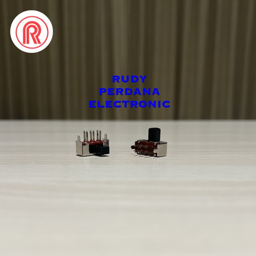 SIKU Slide SWITCH ON OFF SLIDE SWITCH DPDT 2x3 6P 6 PIN 1A 50V SMALL SIDE ELBOW | Shopee Malaysia
