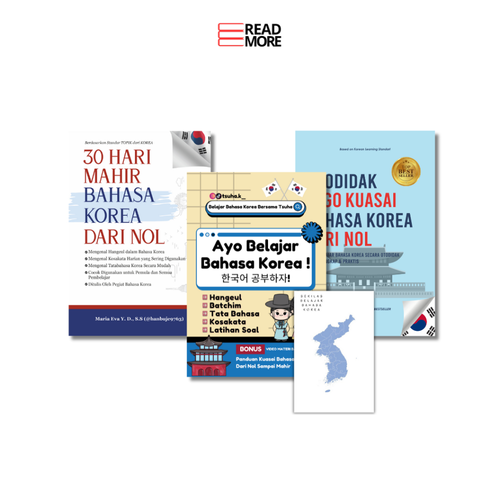 Package of 3 Korean Language Books (30 Korean Days + Let's Learn Korean ...