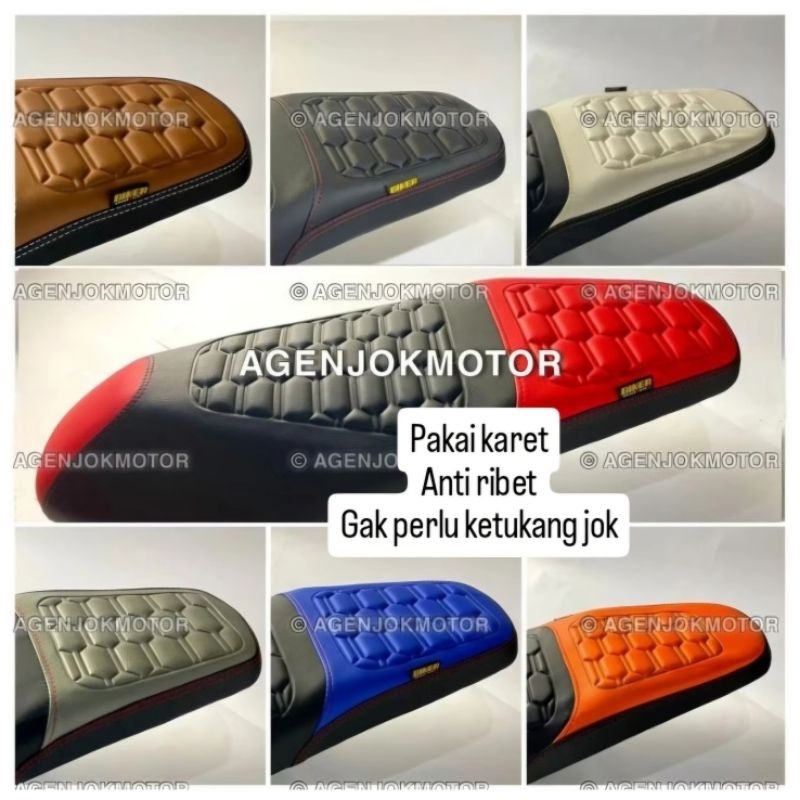 Custom LEATHER SEATS | Using RUBBER | Honda PCX VARIO SCOOPY BEAT ...