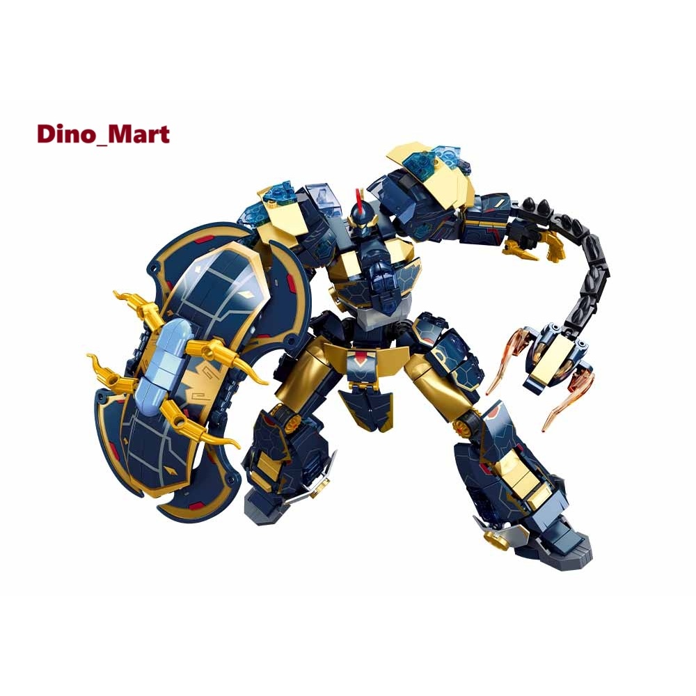 Sluban Brick Mecha Robot Blessing Tortoise The Classic of Moutains and ...