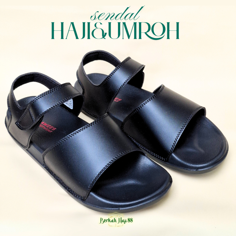 Hajj and Umrah Sandals, Black Sandals for Men and Women, Premium ...