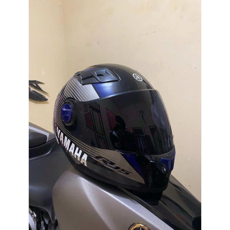 Yamaha R15 V4 Helmet by Cargloss | Shopee Malaysia