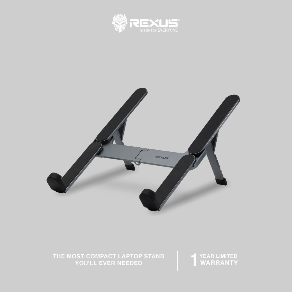 Laptop Stand REXUS Tetra FP08 / FP09 Aluminum 15" Folded with height 5 ...