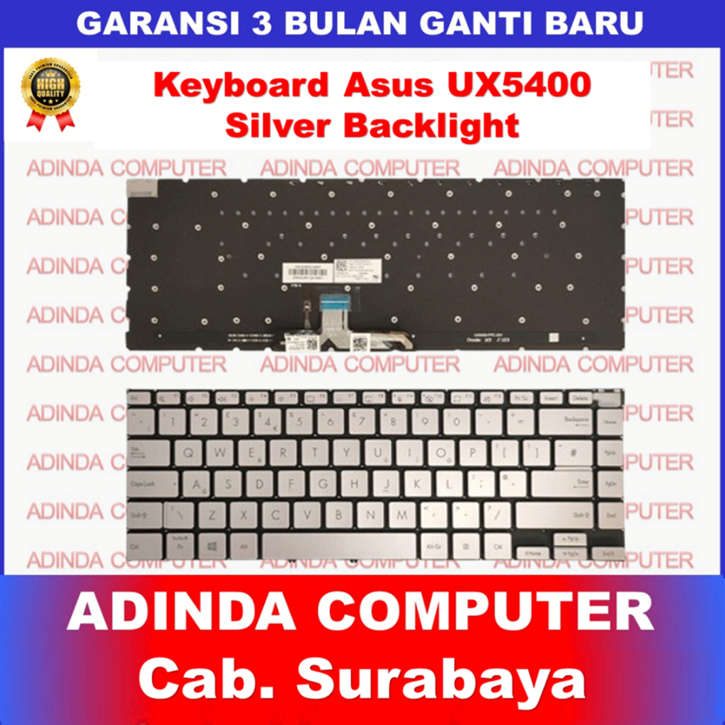 Asus Zenbook 14x Flip OLED Keyboard UX5400 UX5401 UX5401E UX5401EA ...