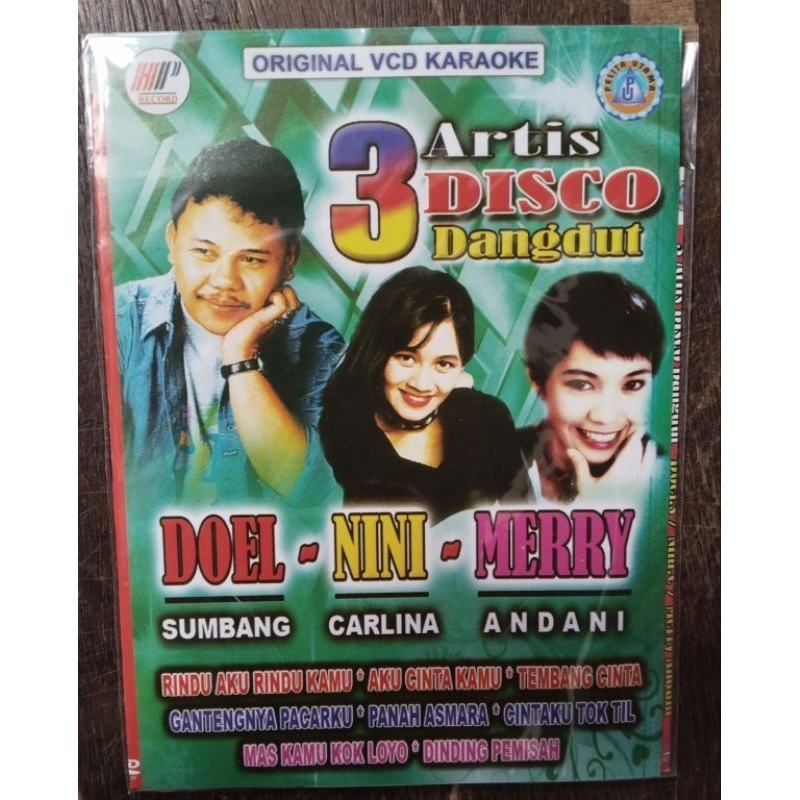 Original vcd cassette 3 dangdut disco artists | Shopee Malaysia