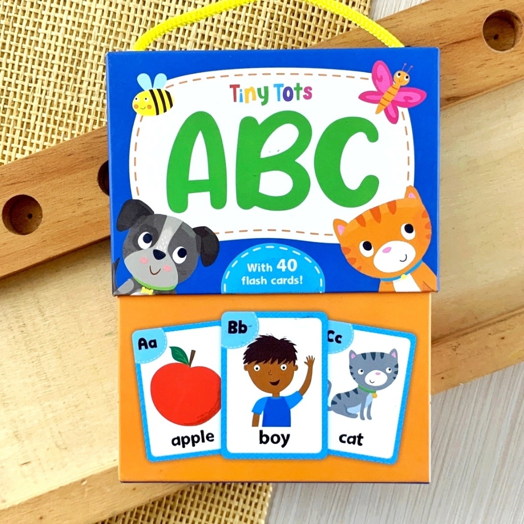 Original Tiny Tots Flash Card ABC - Leon Books | Shopee Malaysia