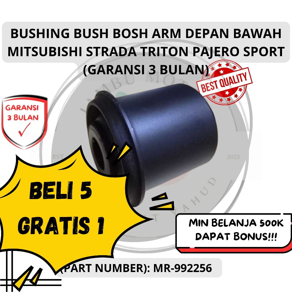 Bushing BUSH BOSH FRONT BOTTOM ARM MITSUBISHI STRADA TRITON PAJERO ...