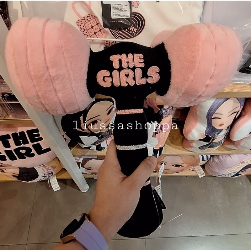 Blackpink Miniso Doll - BPTG The Girls Embroidered Pink Hammer Plush ...
