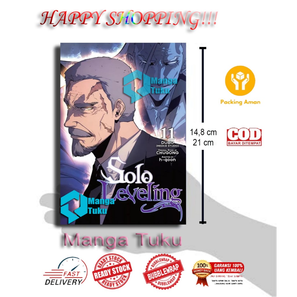 Solo Leveling Comic v11 By Chugong (English) | Shopee Malaysia