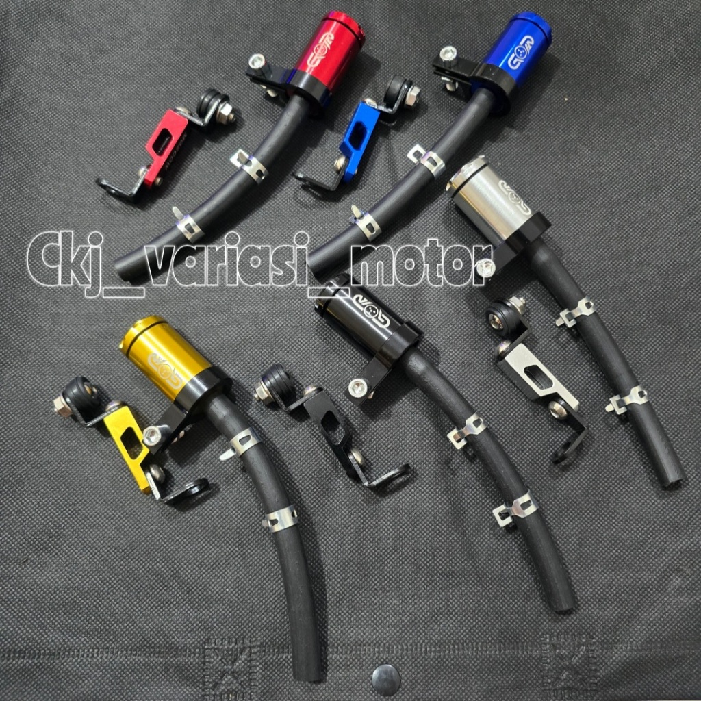 Original Imported Full CNC Front Brake Fluid Tube + Universal Hose and ...