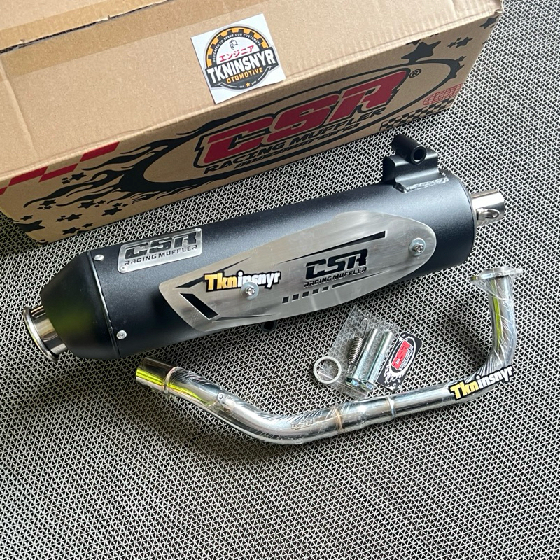 Original Standard Racing CSR Vario 125/150 Old Led Exhaust | Shopee ...